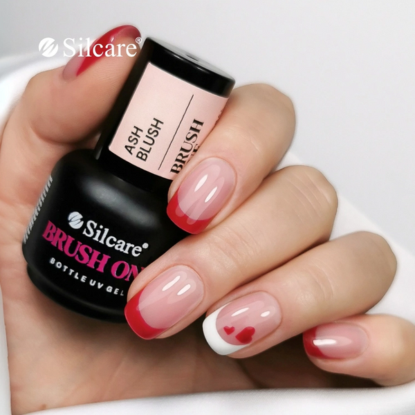 Brush One Bottle Gel Silcare - Ash Blush - FBeauty